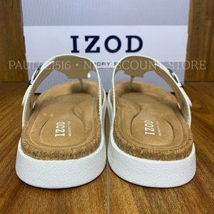 Izod | Shoes | Izod Womens Charcy Strap Sandal White | Poshmark